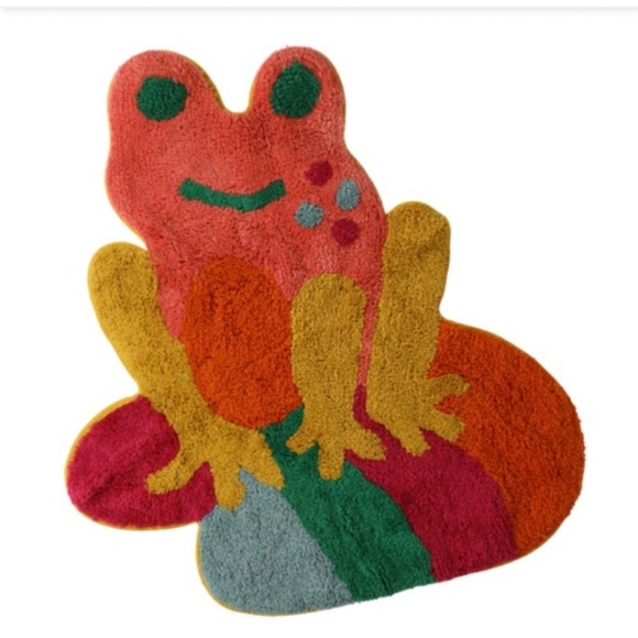 Home2Home | Accents | Frog Tufted Rug Animal Shaped | Poshmark